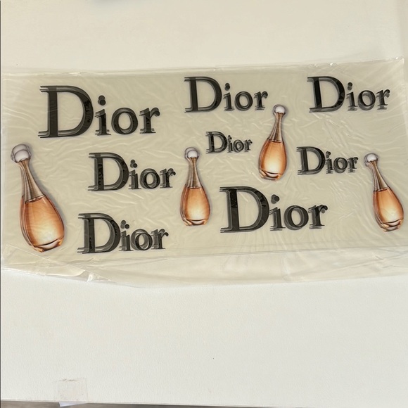 ooo | Other | Designer Logo Sticker Set Dtf Decals For Cups | Poshmark